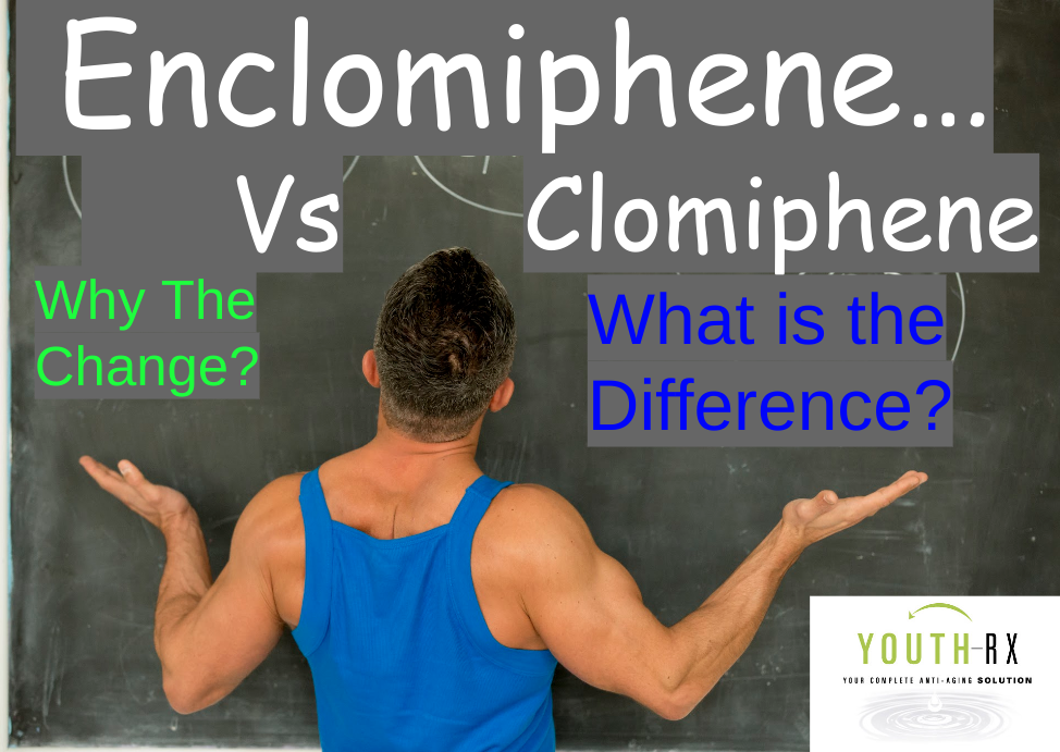 Enclomiphene vs Clomiphene (Clomid) in Men and Why the Change? Enclomiphene vs Clomiphene (Clomid) in Men and Why the Change?